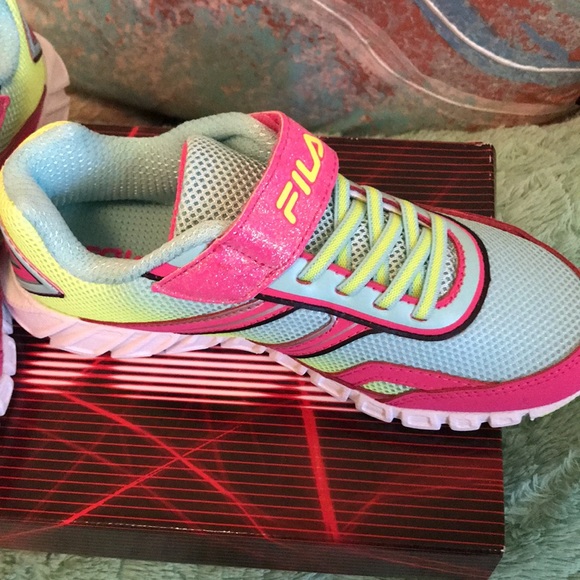 Fila | Shoes | Fila Girls Sneakers With Multicolors | Poshmark